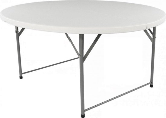 YAR Inklapbare Tafel rond – Vouwtafel - Klaptafel - Plooitafel ...