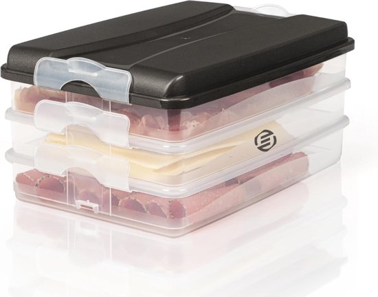 Equivera Vleeswarendoos Koelkast - Koelkast Bewaardoos - Vleeswarendoos ...