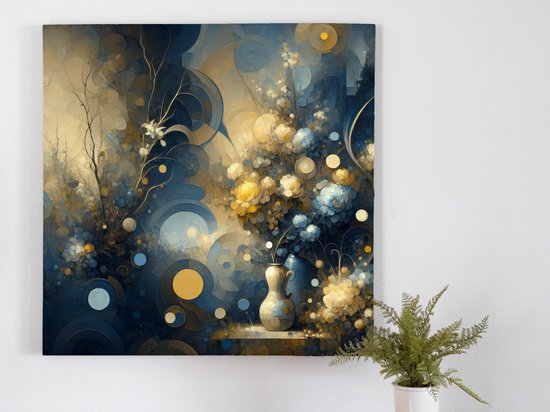 Abstract vermeer schilderij | Verfijnde verbeeldingen: een abstracte ...