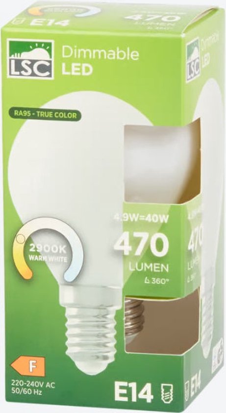 LSC Led energy efficiënt E14-7W-600 LUMEN | bol