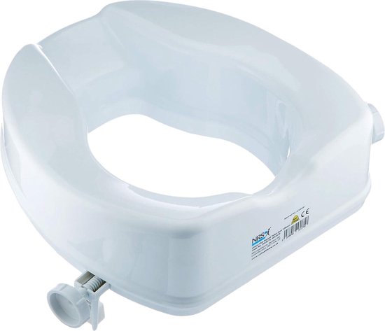 WC Verhoger/ Toiletverhoger Linton Plus Verhoogde Toiletbril Hoogte ...
