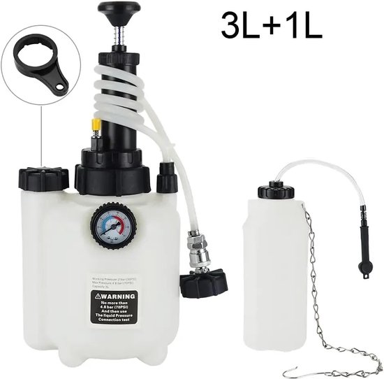 Pomp - Olie ververser - Hydraulisch - Olie verwisselaar - Handmatig ...