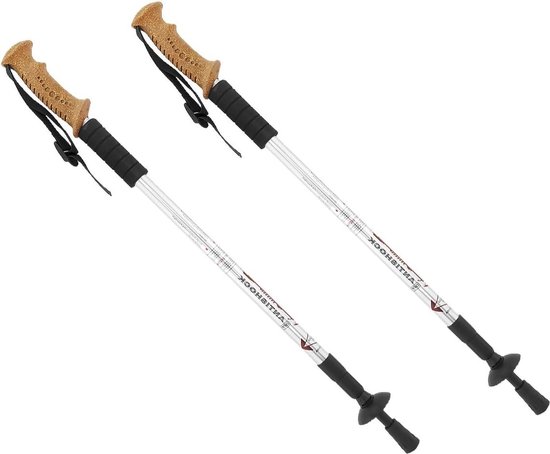 Telescopische anti-shock wandelstokken van aluminiumlegering ...
