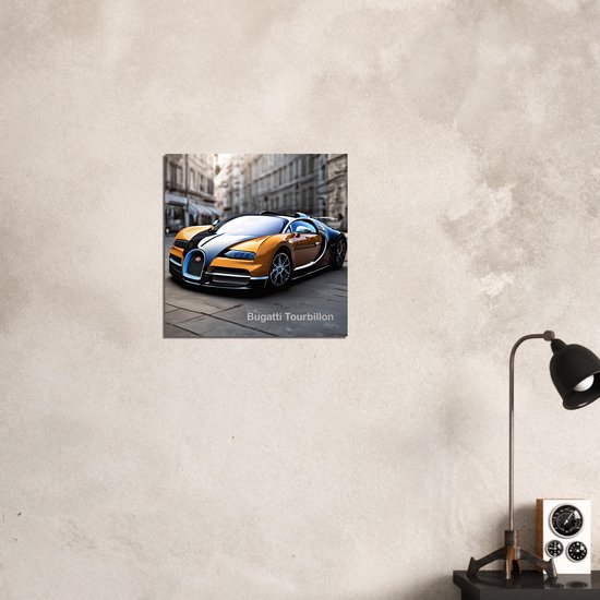 Bugatti Tourbillon poster | auto posters | 50 x 50 cm | papier ...