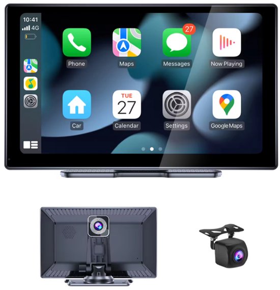 Thingy Navigatiesysteem 9 inch - Ingebouwde Dashcam - Touchscreen - Met ...