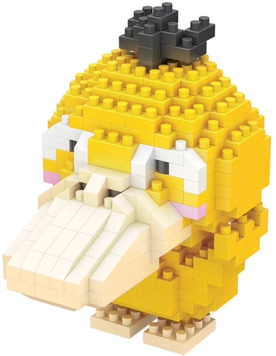 Micro Brick - Psyduck- 320Pcs - Bouwen - Bouwspeelgoed | bol