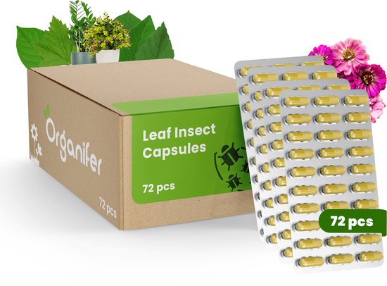Leaf Insects Bladinsecten Capsules – 72 stuks - Voor Planten die ...