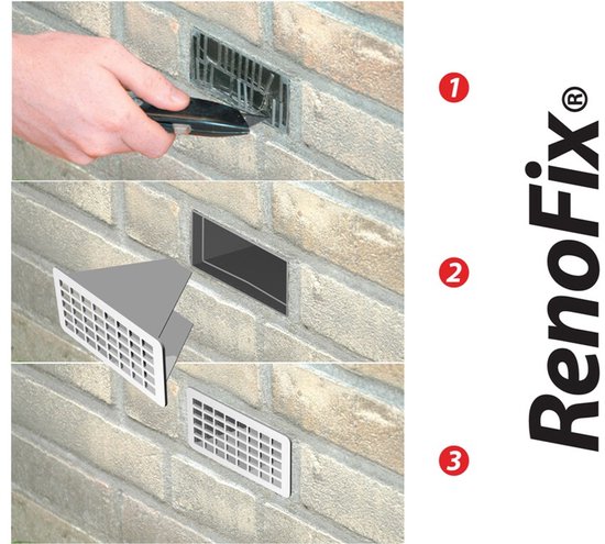 RENOFIX RVS RENOVATIEROOSTER 50X105MM | bol