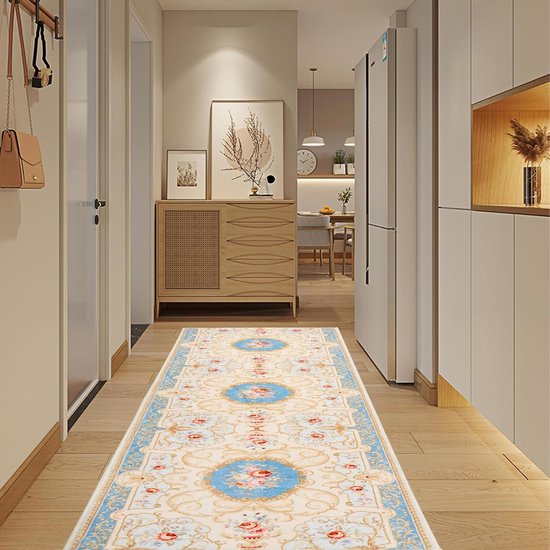 Boho Loper voor Gang - Antislip Wasbare Keukenloper, Vintage Vloermat ...