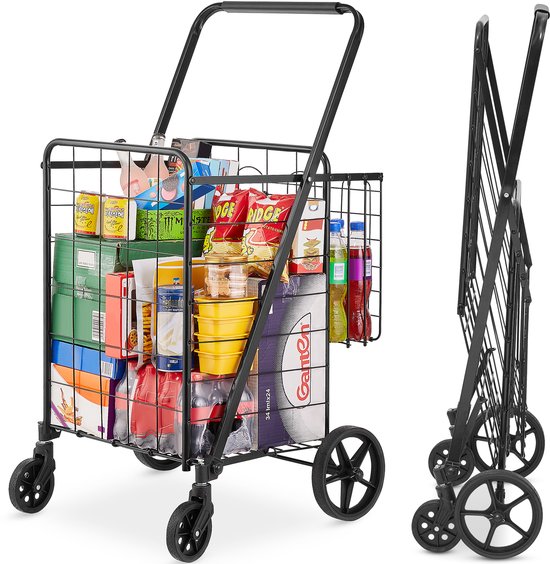 Opvouwbare boodschappentrolley van | Jumbo boodschappentrolley met ...
