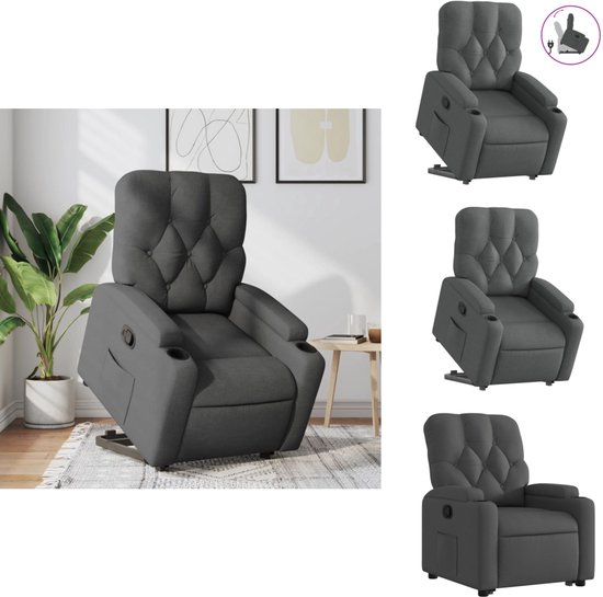 vidaXL Sta-op Verstelbare Fauteuil - Sta-op Verstelbare Fauteuils ...