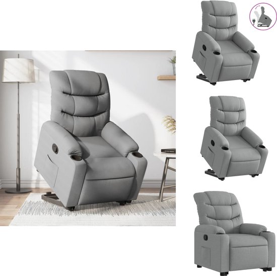 vidaXL Sta-op Verstelbare Fauteuil - Sta-op Verstelbare Fauteuils ...