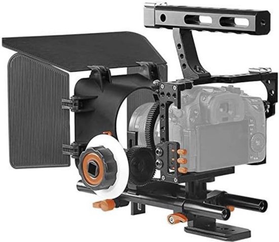 Camera Rig Set van Aluminium Legering - Camera Cage - Matte Box ...