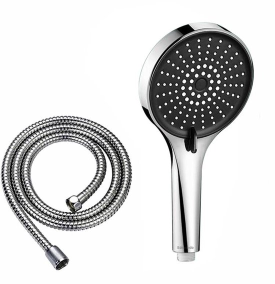 Douchekop Waterbesparend met Doucheslang- Zilver - Universeel ...