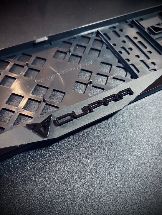Cupra - Custom Made Kentekenplaat Houder - Lasersnijtechnologie - 1 ...