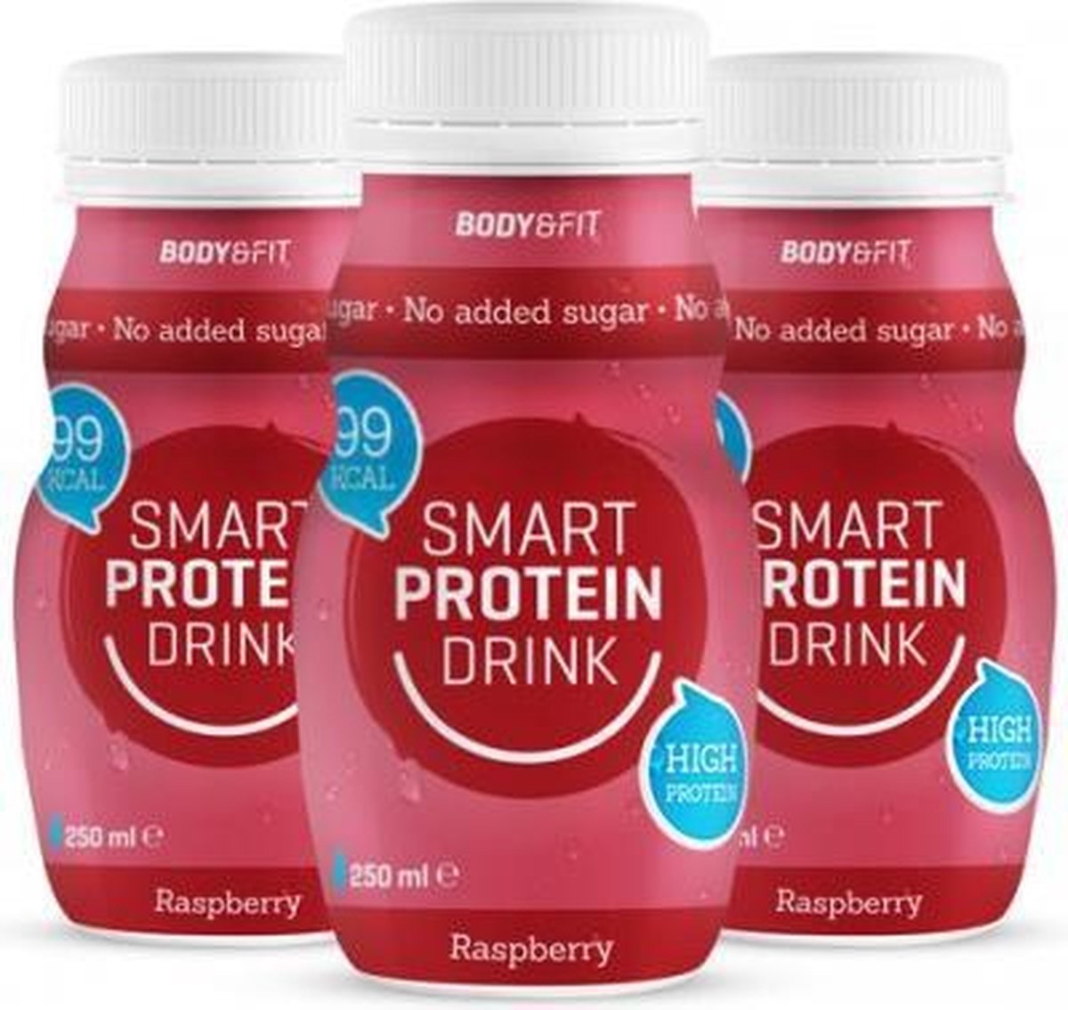 Body & Fit Smart Protein Drinks - 16g eiwit per flesje - 1 tray (12 ...