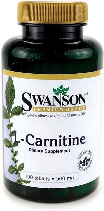 Swanson Health L-Carnitine 500mg - 100 tabletten | bol