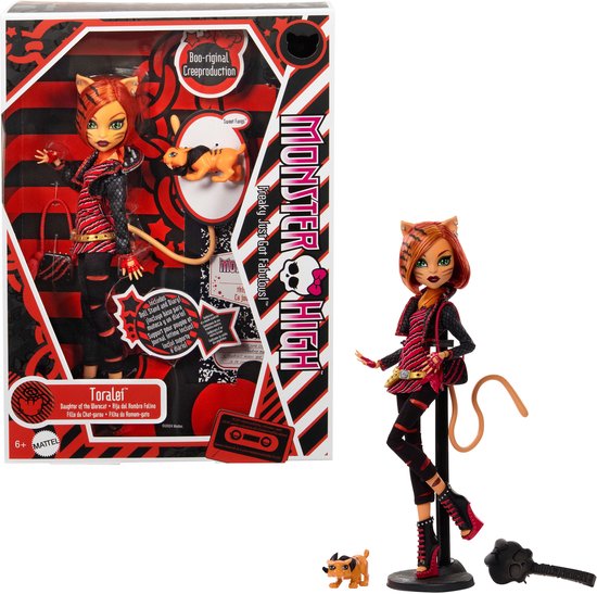 Monster High Boo-riginal Creeproduction Doll Toralei - 25cm | bol