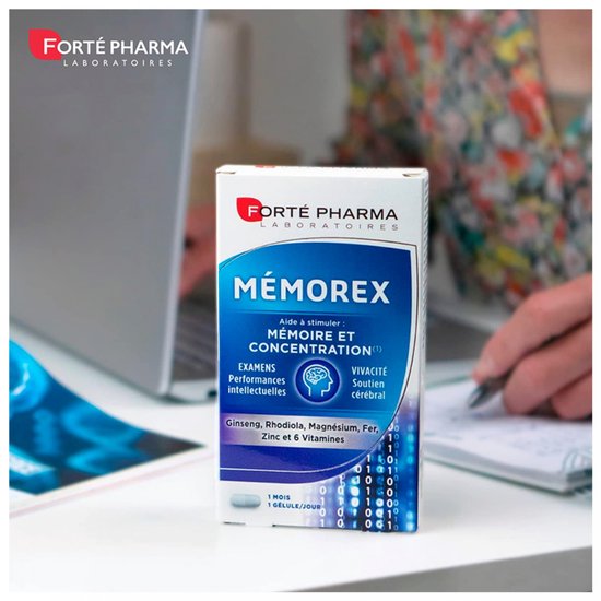 Forté Pharma Memorex 30 Capsules | bol