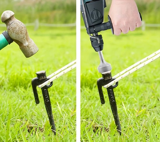 RBST Aardpen Slagadapter - SDS Plus - 21mm binnenmaat - Voor boorhamer ...