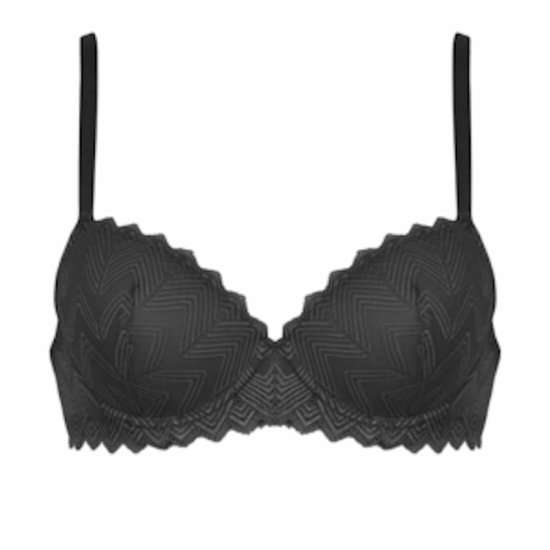 Naturana licht voorgevormde beugel BH maat 90B zwart | bol