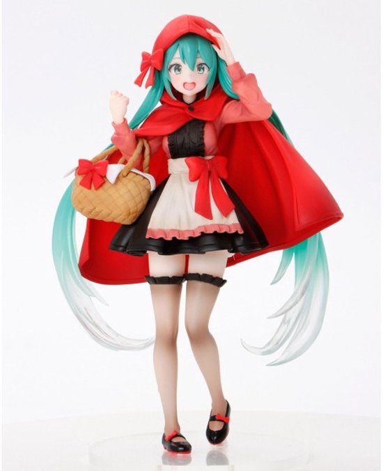 Hatsune Miku Wonderland PVC Statue Little Red Riding Hood | bol