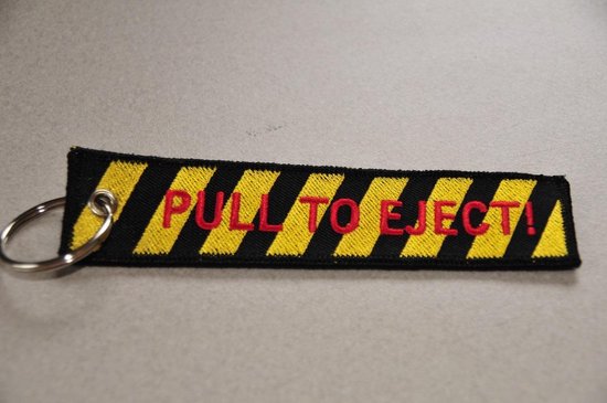 PULL TO EJECT baggage tag & sleutelhanger koffer/tas tag | bol