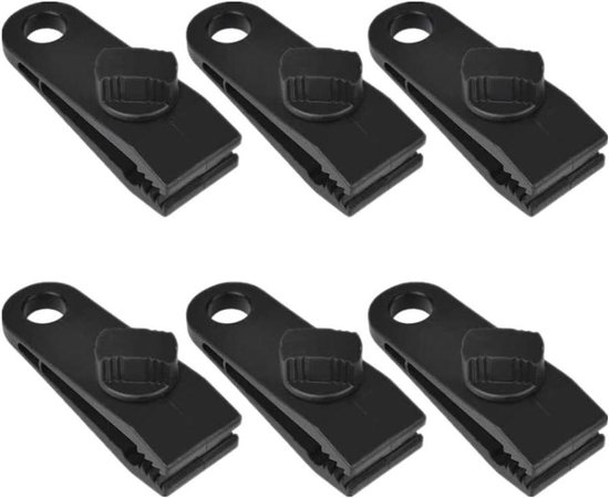 6 stuks zeilclips voor het spannen en vastzetten - dekzeilclipset ...