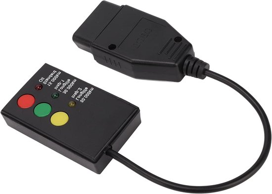 16Pin OBD2 Auto SRS Scanner 3 Knop Olie Service Reset Tool Inspectie ...