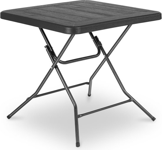 Inklapbare Tuintafel 80x80 cm – Duurzaam & Ruimtebesparend voor Balkon ...