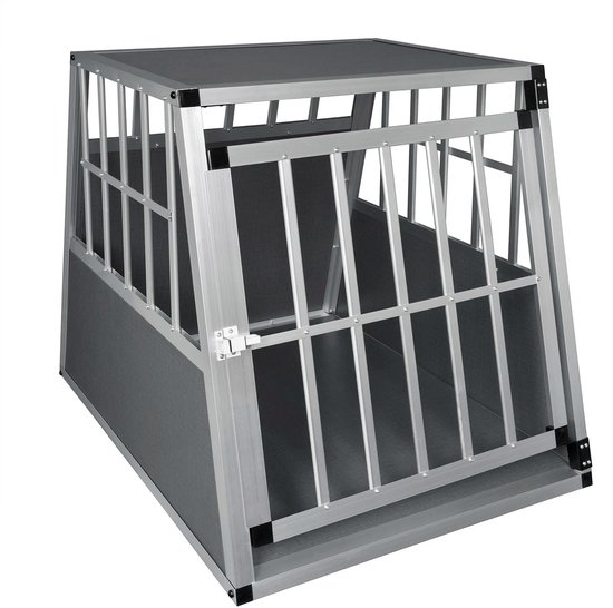 Hond - Kennel - Auto - Transportkooi - Voor - Hond - Of - Kat - Grijs ...