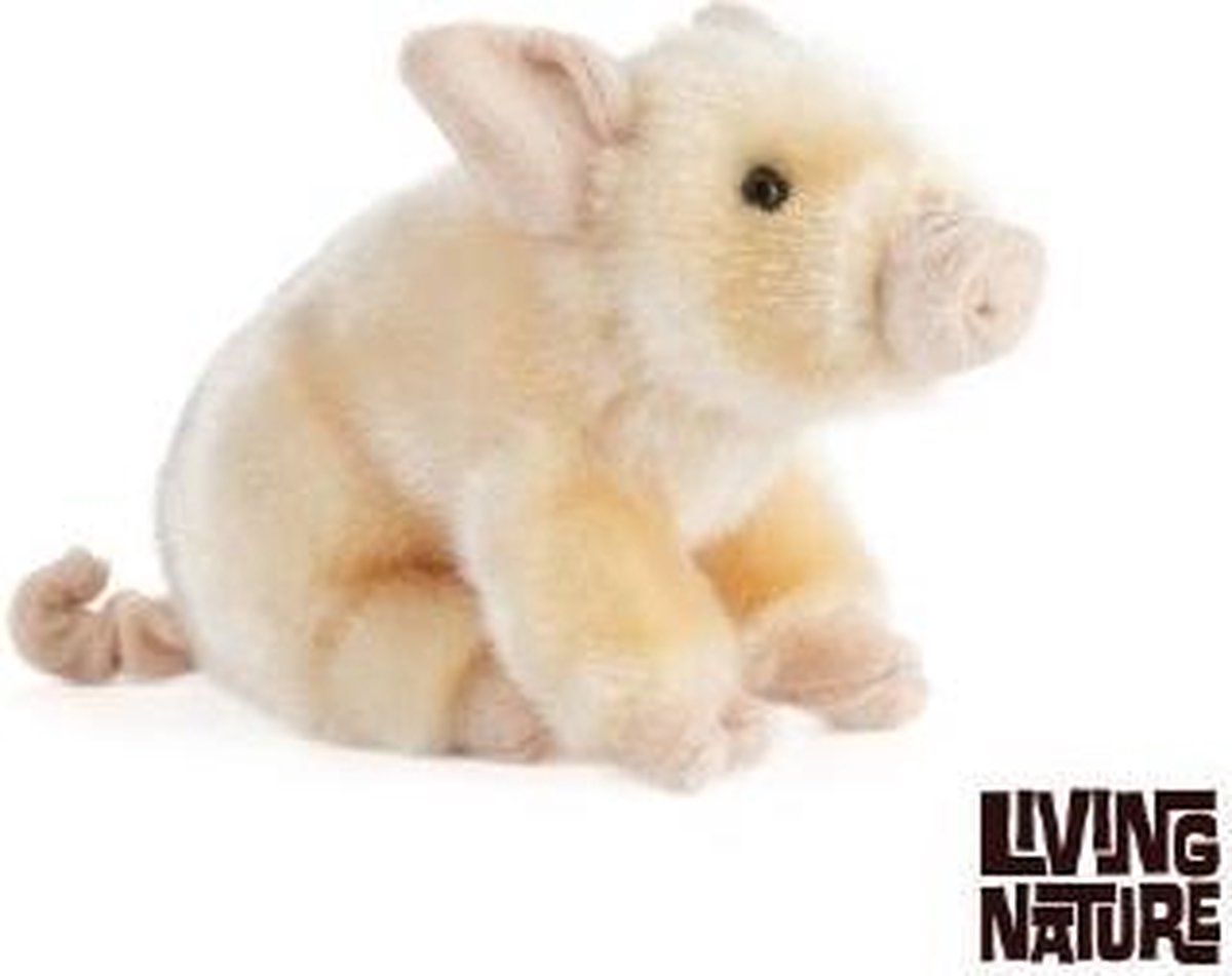 Living Nature Knuffel Varkens, set van 2 | bol.com