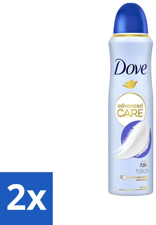 Dove - Deodorant - Spray Talco - Subtiele geur - 150 ml ...
