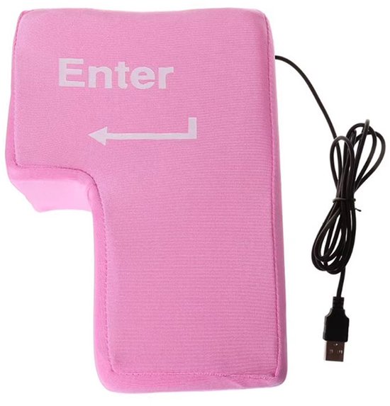 MEGA Grote ENTER knop - Anti-stress - Kantoor - Werk - USB ...