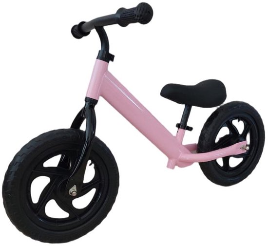 Loopfiets Kind - Roze - Verstelbaar Zadel & Stuur - Lichtgewicht ...