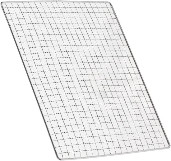 RVS Barbecue Rooster Mat - Grill Gaas Mat - Antikleef Kookrooster ...