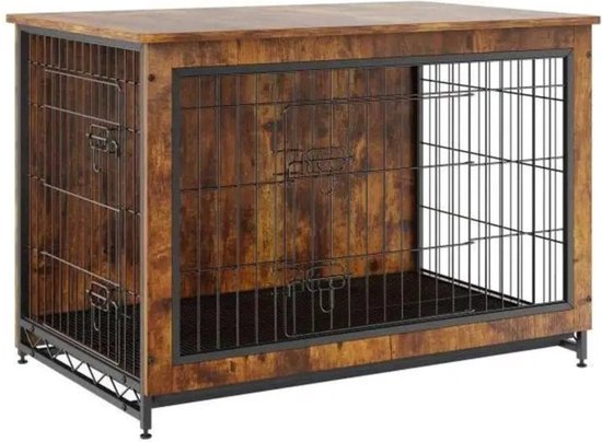 Hondenbench – Comfortabele Bench voor Honden – Stijlvol Hondenhok ...