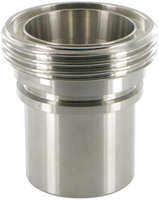 Melkkoppeling - Zuivelkoppeling - DIN 11851 - Slangdraadstuk - Gladde tule - DN50 x... | bol