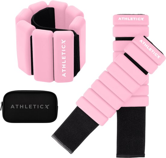 Athleticx Polsgewichten en Enkelgewichten – 2 x 0,25 kg - Verstelbaar ...