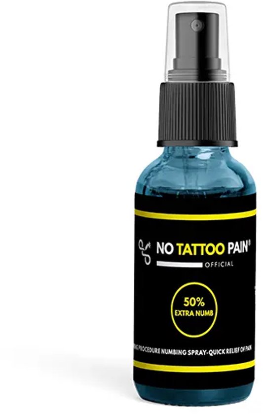 NoTattooPain® Spray - Tattoo Spray - Verdovende Tattoo Spray ...