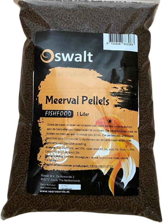 Meerval pellets - 1 liter - visvoer | bol