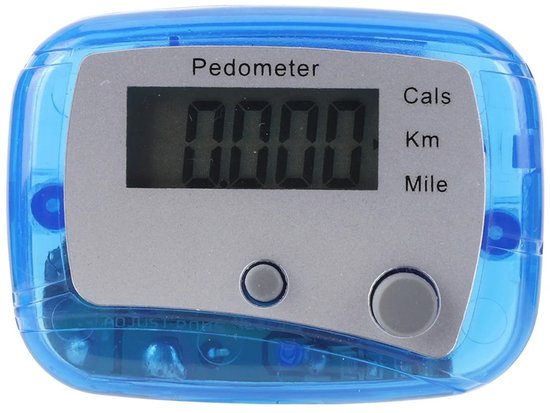 Stappenteller Broekzak - Stappentellers - Dames en Heren - Blauw | bol