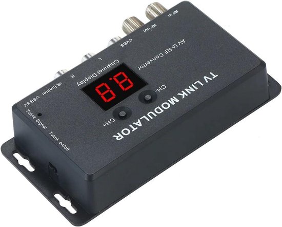 Uhf Modulator Tm70 Tv Linkmodulator Av Naar Rf Converter Ir Extender