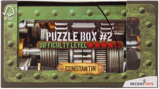 Constantin Puzzle-box nr.2 - Recent Toys - breinbreker | Games | bol