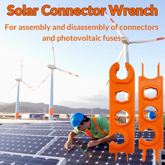 Solar Connector Spanner Wrench Mounting Tools-Set For Solar Connectors ...