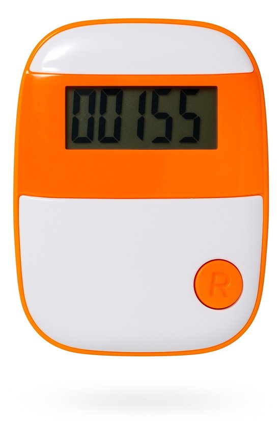 Stappenteller - stappenteller met clip - pedometer - stappenteller ...