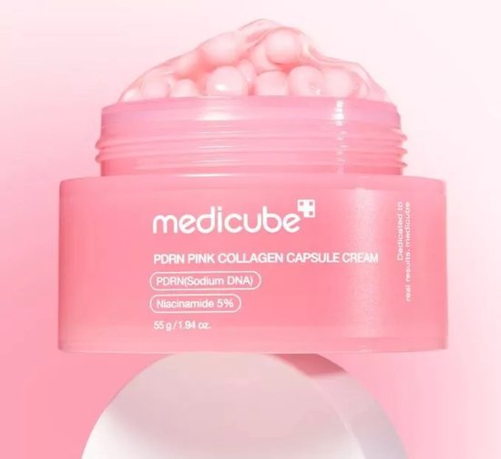 Medicube PDRN Pink Collagen Capsule Cream - Koreaanse skincare voor ...