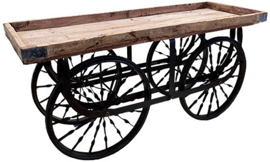 by Mooss - Bloemenkar - Serveerwagen - Display - Side Table - Wandtafel ...