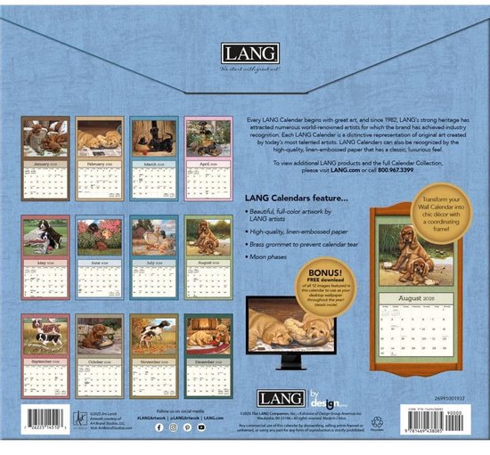 Lang Puppykalender 2026 - Honden kalender - Susan Knowles Jordan | bol