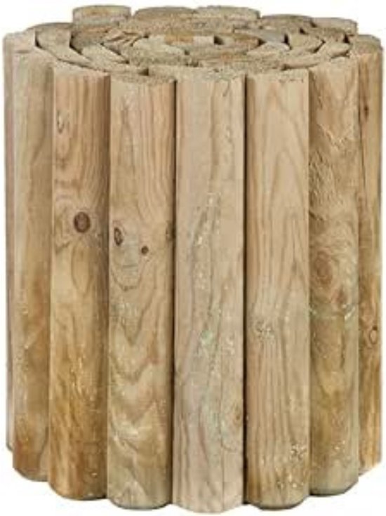 GTB® Borderrand op Rol - Borderrand - Perkland - Natuurlijk - 242cm x ...